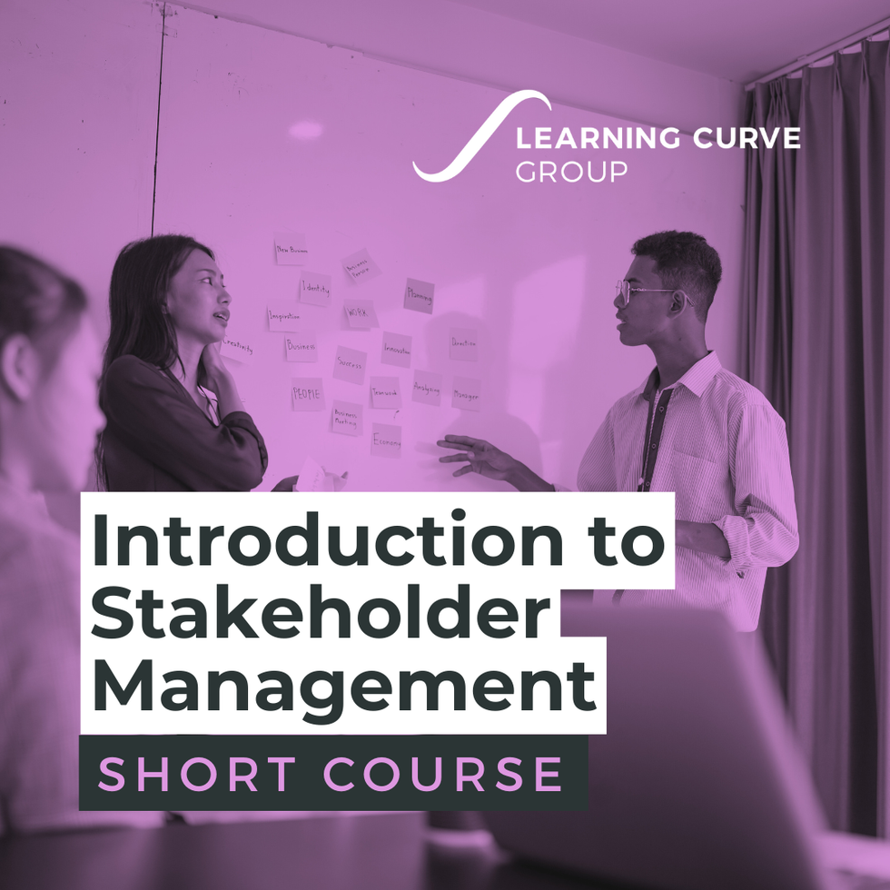 Stakeholder Analysis Course | Online Business Training – Learning Curve ...