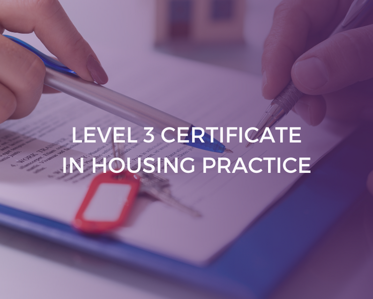 Level 3 Certificate in Housing Practice – Learning Curve Group
